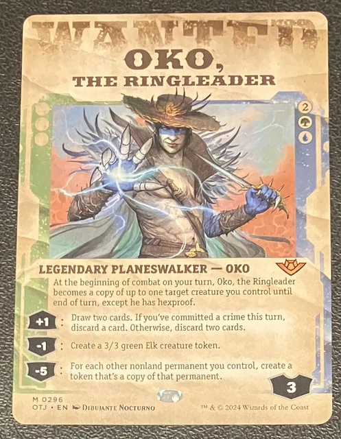 VARIANTES OUTLAWS OF Thunder Junction : Oko, the Ringleader (0296 ...