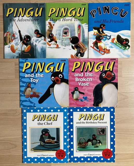 BBC PINGU BOOK Bundle x7 Books Retro TV Shows £15.06 - PicClick UK