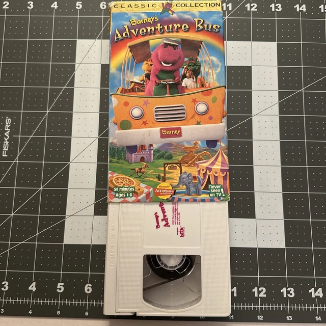 BARNEY - BARNEYS Adventure Bus (VHS, 1997) $12.16 - PicClick CA