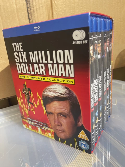 THE SIX MILLION Dollar Man Complete Collection Blu-ray UK Edition £120. ...