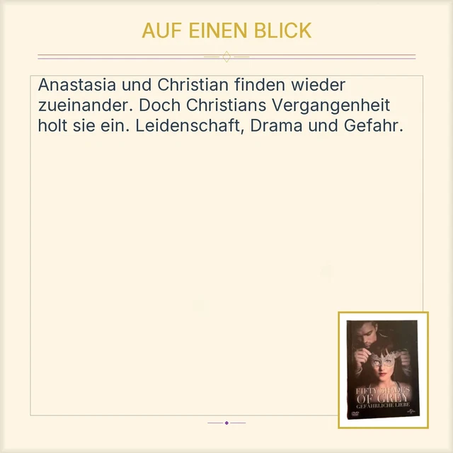 FIFTY SHADES OF Grey - Gefährliche Liebe DVD Dakota Johnson Jamie ...