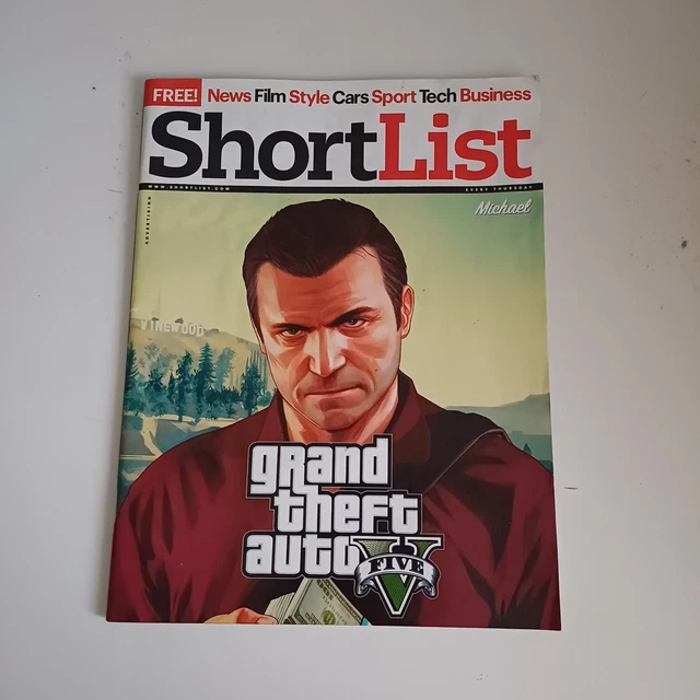 SHORTLIST MAGAZINE GTA V Michael 2013 Grand Theft Auto / Stephen ...