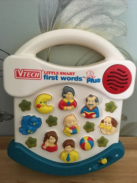 VTECH LITTLE SMART FIRST WORDS PLUS - Flashing Lights, Sounds & Music ...
