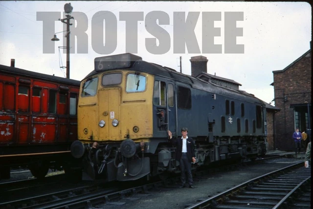 35MM SLIDE BR British Railways Diesel Loco Class 24 1969 Original £4.39 ...