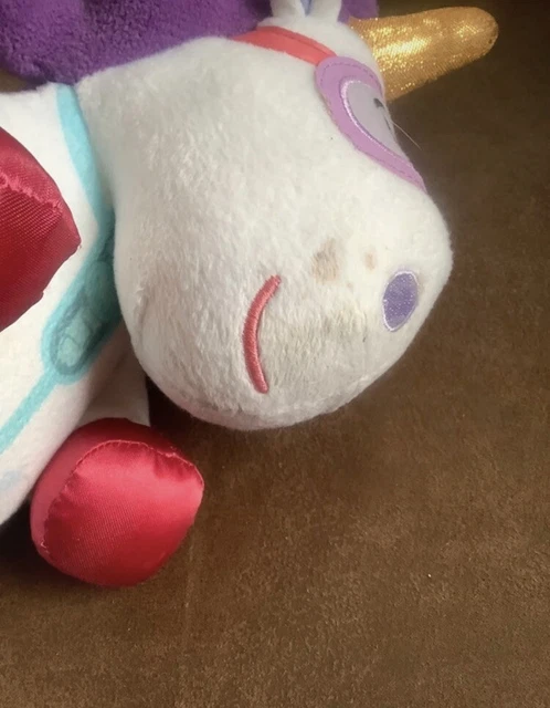 CBEEBIES GO JETTERS 12” Talking Ubercorn Unicorn Plush Soft Toy Mattel ...