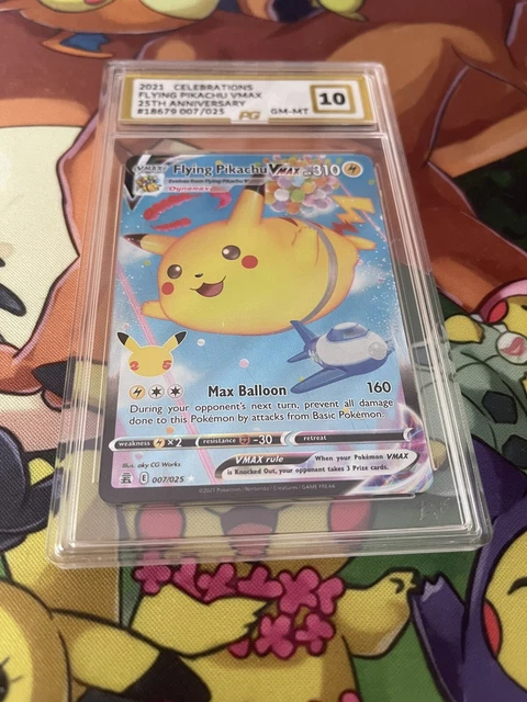 CARTA POKEMON FLYING Pikachu VMAX Gem/mint 10 EUR 80,00 - PicClick DE