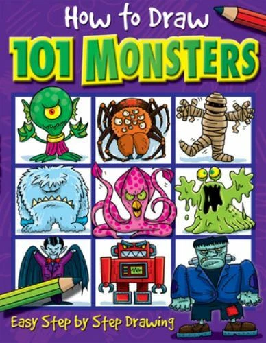 HOW TO DRAW 101 Monsters Easy Step by step Drawing How To Draw Good 3 43 PicClick UK how-to-draw-101-monsters-easy-step-by-step-drawing-how-to-draw-good-3-43-picclick-uk