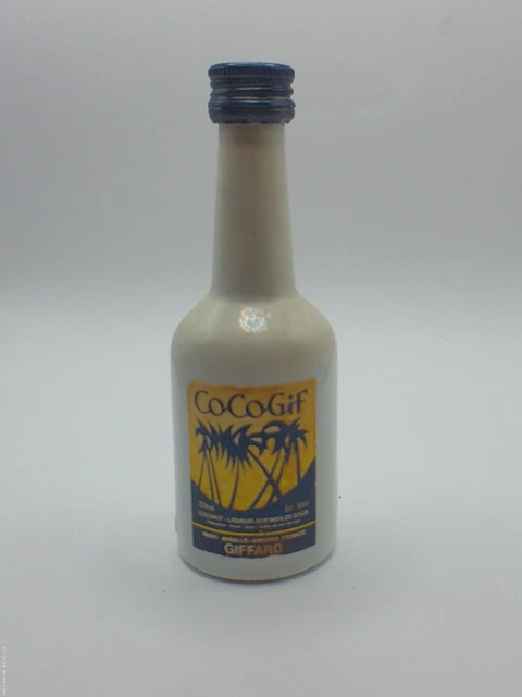 BOUTEILLE MIGNONETTE ALCOOL cocogif liqueur noix de coco 50ml EUR 5,02 ...