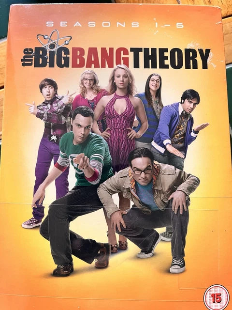 THE BIG BANG Theory Season 1-5 DVD Set BNWT £21.51 - PicClick UK