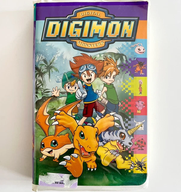 DIGIMON DIGITAL MONSTERS Vintage VHS Saban Anime 2000 3 Episodes ...