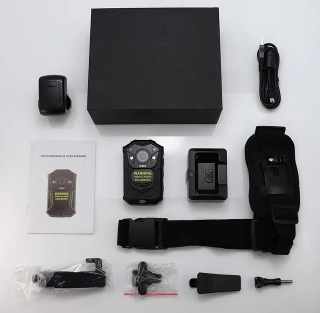 GUARDIAN G1 BODY Camera Camcorder Security Cam Cctv Ir Night Vision ...