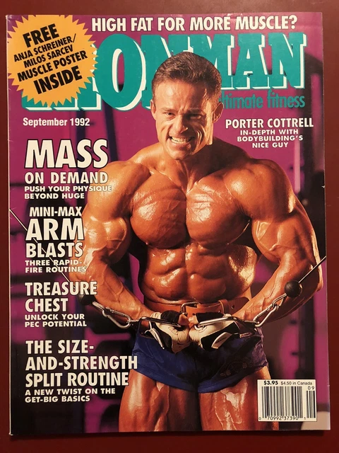 IRONMAN 1992 SEPT Vol.51 #9 Porter Cottrell Cover! Old Collection $49. ...