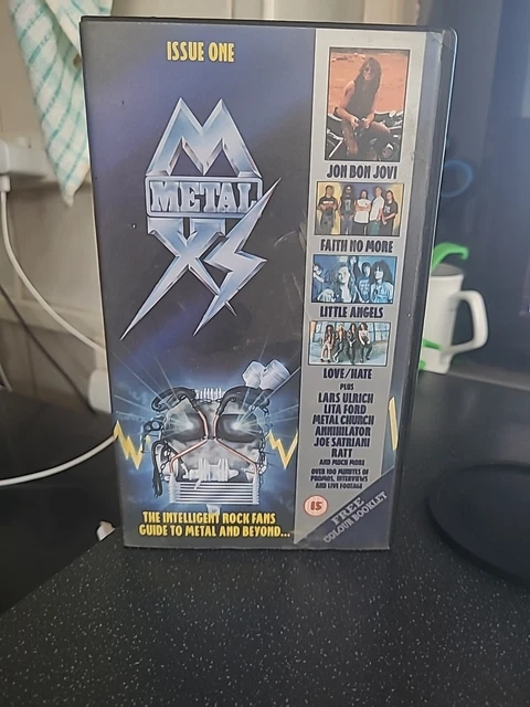 METAL XS MAGAZINE Vhs Video Cassette - Issue One - Booklet Rare £5.92 ...