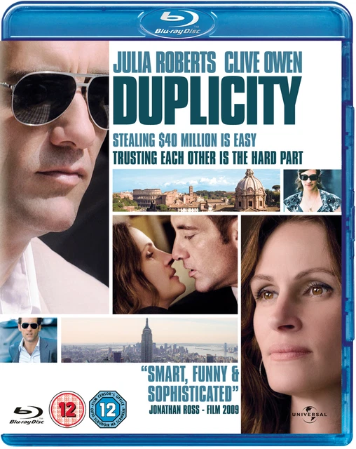 DUPLICITY (BLU-RAY) PAUL Giamatti James Newton Howard Clive Owen Julia Roberts EUR 12,57 ...