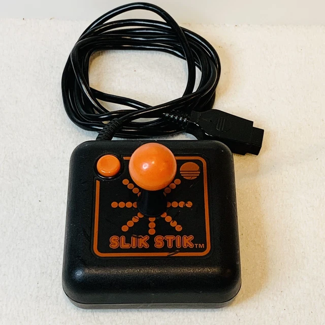 SUNCOM SLIK STIK Joystick Controller For Atari 2600/Commodore 64 Arcade ...