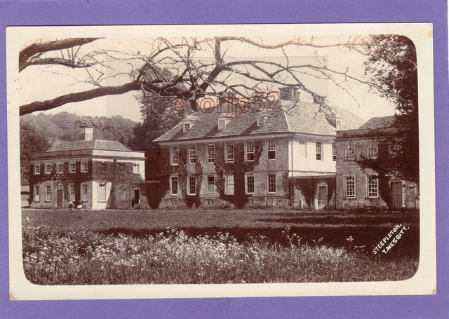 STEEPLETON HOUSE IWERNE Minster RP 1905 Blandford Duplex Poststempel T ...