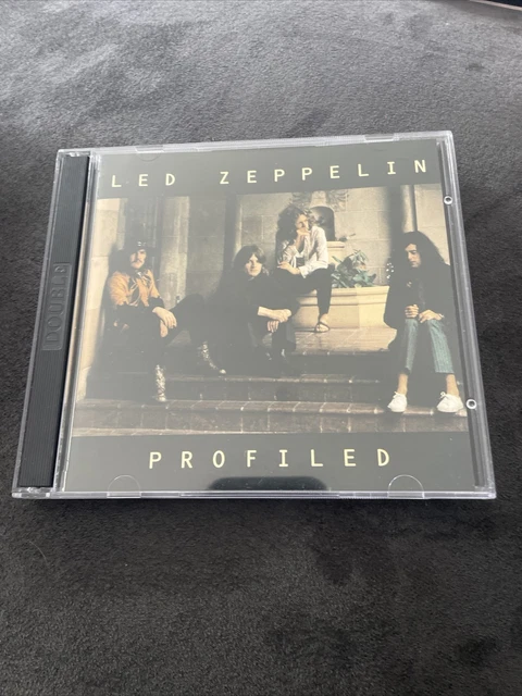LED ZEPPELIN PROFILED CD - RARE 2 CD SET PROMO INTERVIEW CD BEST HITS ...