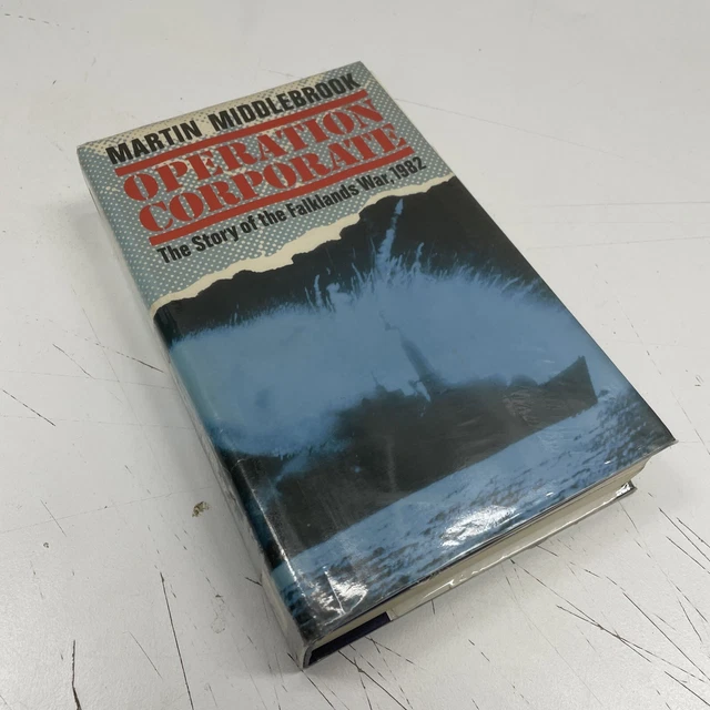 ORIGINAL VINTAGE BOOK Novel Hard War Operation Corporate Falklands 1982 ...