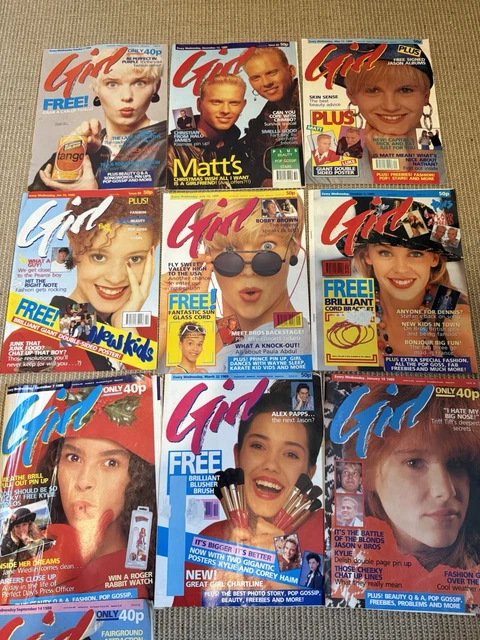 10 X GIRL Vintage Magazine 1988 -1990 £26.70 - PicClick UK