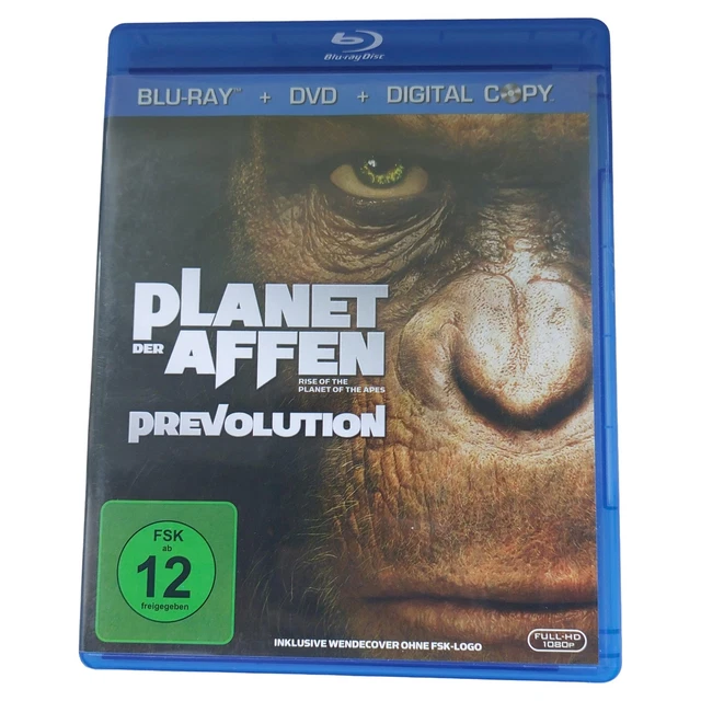 PLANET DER AFFEN: Prevolution Blu-Ray DVD Sci-Fi Rupert Wyatt KI EUR 2 ...