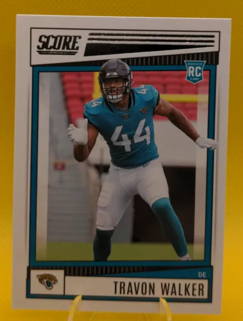2022 Travon Walker Jacksonville Jaguars Panini Score Rc 340 Rookie Eur