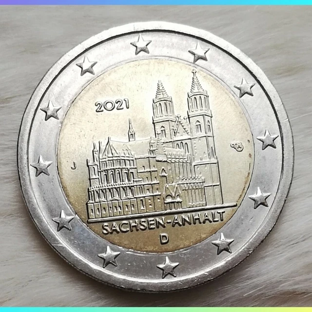 2 Euro Munze Sachsen Anhalt 2021