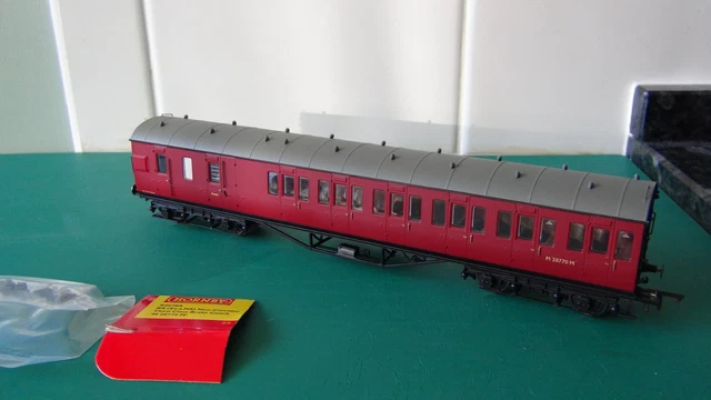 HORNBY R4678A BR (Ex-LMS) Non-Corridor 3rd Class Brake Coach OO gauge £ ...