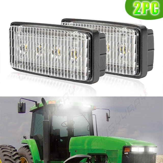 LED HEADLIGHT FOR John Deere Crawler Dozers lights replace R161288 ...