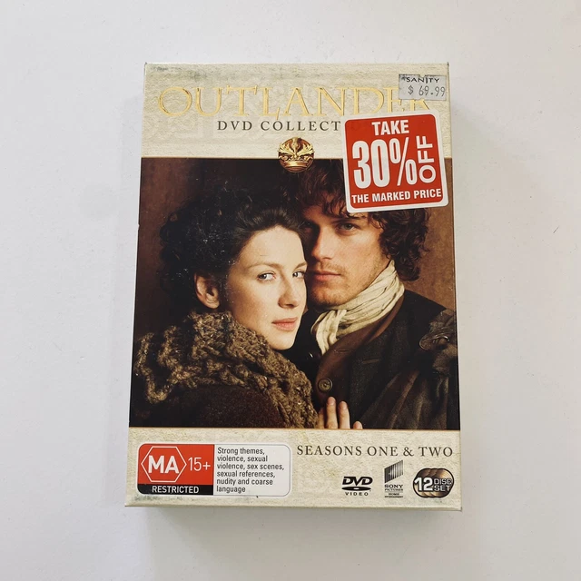 OUTLANDER DVD COLLECTION Complete Series of Seasons 1 & 2 DVD Box Set ...