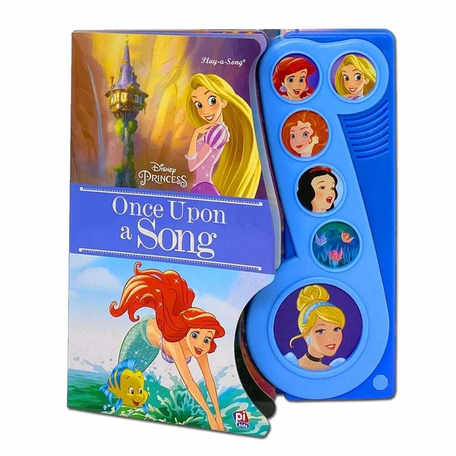 DISNEY PRINCESS PLAY A Sound Once Upon A Song, Ariel, Merida, Snow Whit ...
