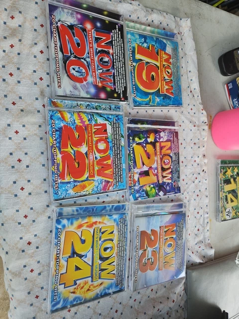 NOW THAT'S WHAT I Call Music ,6 cd Lot Vol. 19-24 Various Artists £18. ...