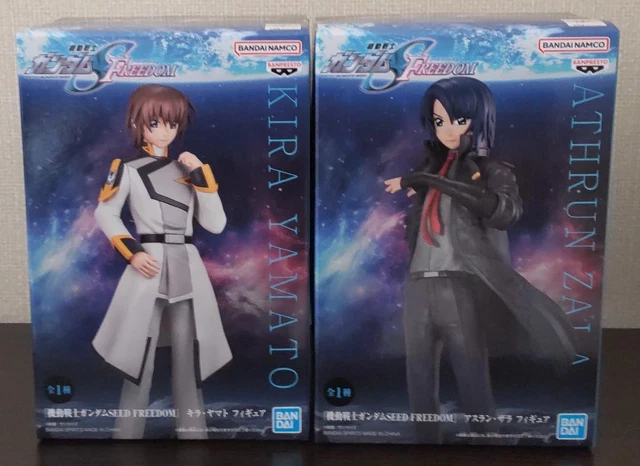 MOBILE SUIT GUNDAM Seed Freedom Figure Kira Yamato Athrun Zara Japan ...