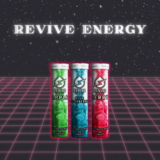 REVIVE ENERGY ZERO Sugar Electrolyte Tablets £2.99 - PicClick UK