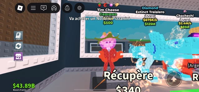 STEAL A BRAINROT tim cheese brainrot strawberry EUR 50,00 - PicClick FR