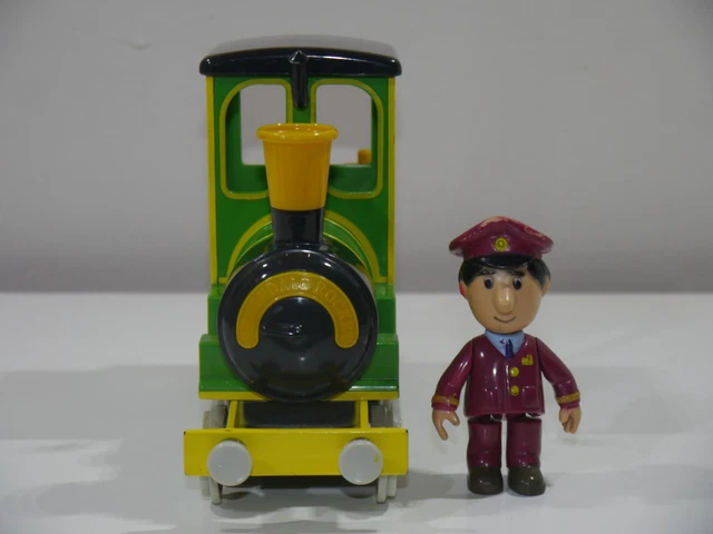POSTMAN PAT TOYS Large Friction Greendale Rocket Aj Train Driver Figure ...