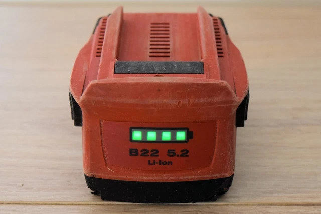 BATTERIE HILTI 22V B22 / 5.2 - Parfaitement Fonctionnelle EUR 70,00 - PicClick FR