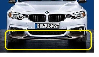 GENUINE BMW M Front Bumper spoiler Splitter Carbon 4 F32 F36 ...