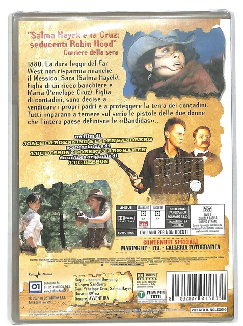 BANDIDAS (DVD) CRUZ Hayek £16.89 - PicClick UK