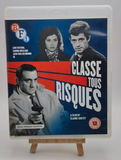 CLASSE TOUS RISQUES Blu-ray (2014) Lino Ventura Belmondo Dual Format ...