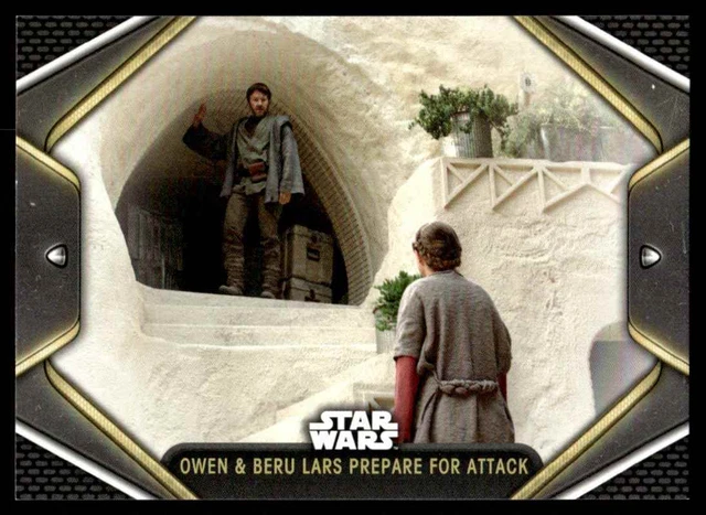 2023 TOPPS STAR Wars Obi-Wan Kenobi Base #87 Owen & Beru Lars EUR 1,10 ...