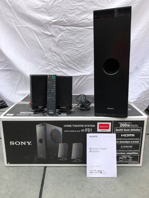 SONY HT-FS1 - Home Theatre System - black £27.00 - PicClick UK