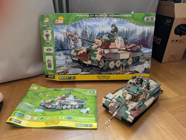 COBI - 2540 - PzKpfw VI Ausf. B Königstiger,inkl. Anleitung und OVP ...