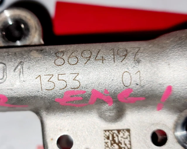 BMW MINI COOPER B38 High Pressure Fuel Rail 4k KMs only 8694197 OEM EUR ...