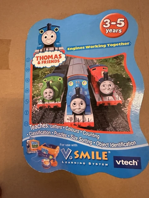 VTECH VSMILE THOMAS & Friends Engines Working Together Learning Game £5 ...