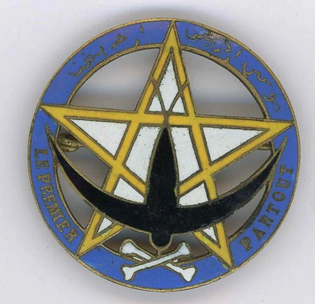 1ST MOROCCAN GUNNER Regiment RTM 4th Badge Battalion (Delande) £95.06 ...