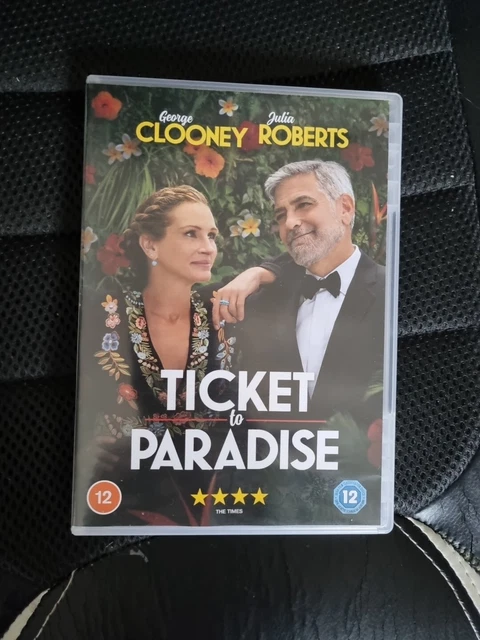 TICKET TO PARADISE Genuine R2 Dvd George Clooney Julia Roberts £2.50 - PicClick UK