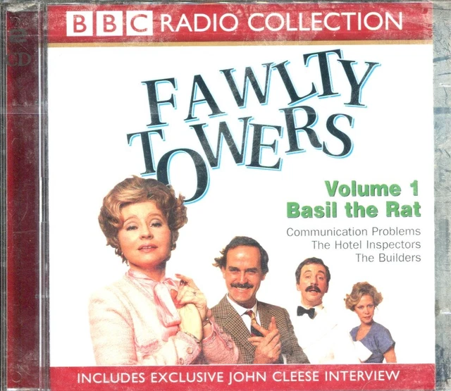 FAWLTY TOWERS / Basil The Rat - Vol. 1 - 2 x CD livre audio - neuf et ...