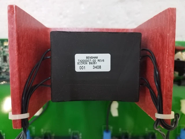 BENSHAW BIPC-300047-01 REV 15A Redistart Micro II Fiber Optic Gate ...