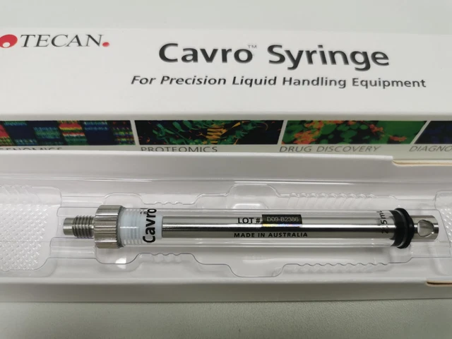 TECAN 734806 CAVRO 2.5mL XLP Glass Syringe for Pump EUR 65,00 - PicClick DE