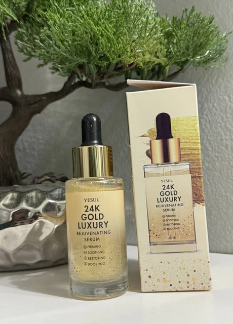 YESUL 24K GOLD Luxury Rejuvenating Serum 1.01Oz Firming Soothing ...